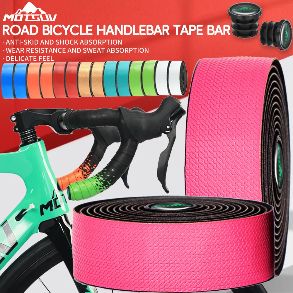 MOTSUV-Road-Bicycle-Handlebar-Bar-Tape-Cycling-Triangular-Gradient ...