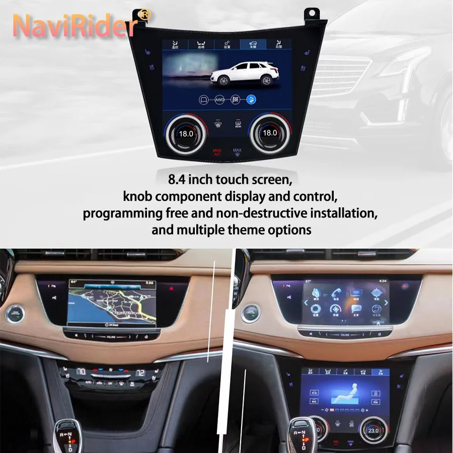 8-4-Climate-Control-LCD-Screen-For-Cadillac-2016-2023-XT5-XT6-Digital ...