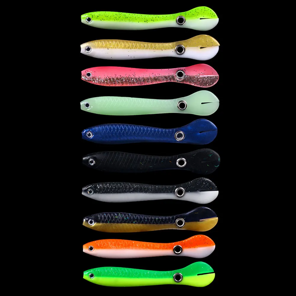 Silicone Fishing Lure | Silicone Swim Wobbler | Silicone Loach Bait ...