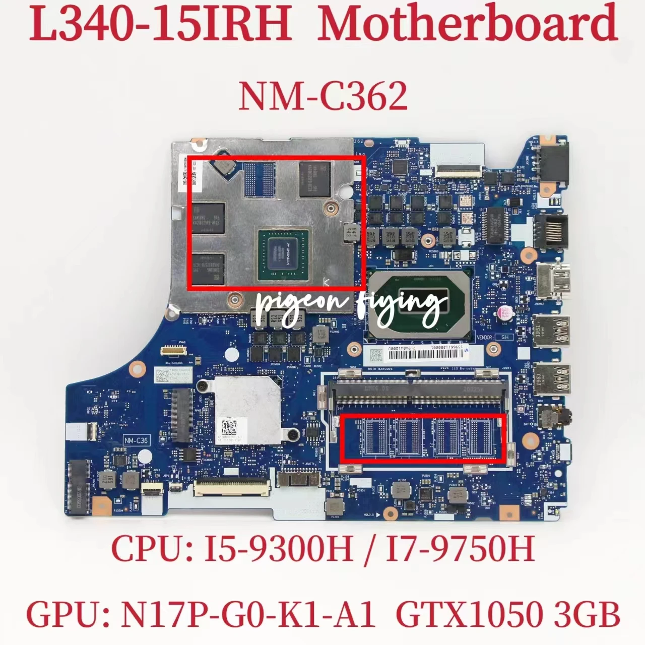 FG541-FG741-NM-C362-For-Lenovo-IdeaPad-L340-15IRH-Laptop-Motherboard ...