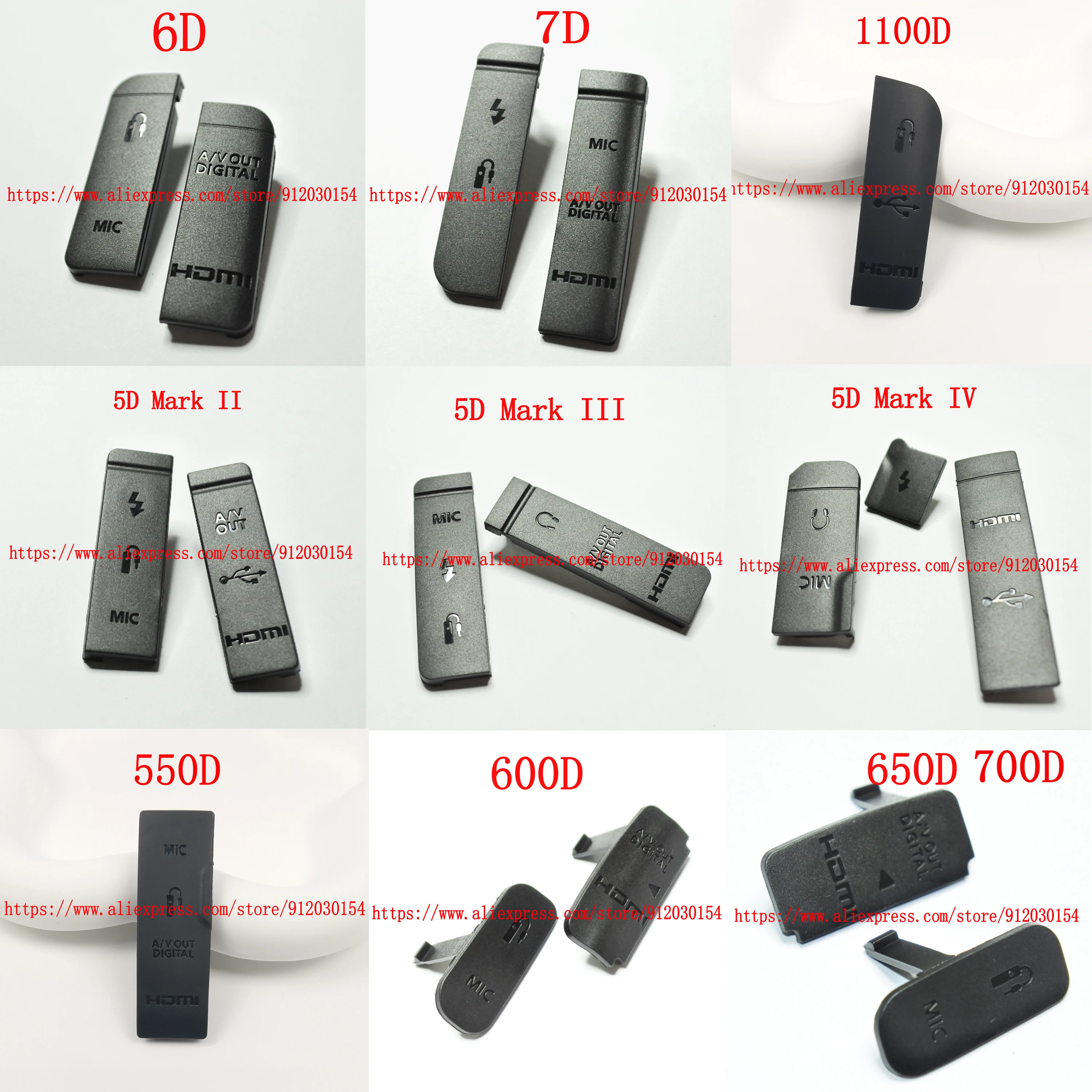 High-quality-USB-HDMI-compatible-DC-IN-VIDEO-OUT-Rubber-Door-Bottom ...