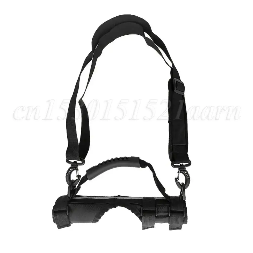 Bicycle-Carrier-Handle-Folding-Cycling-Frame-Carry-Shoulder-Strap ...