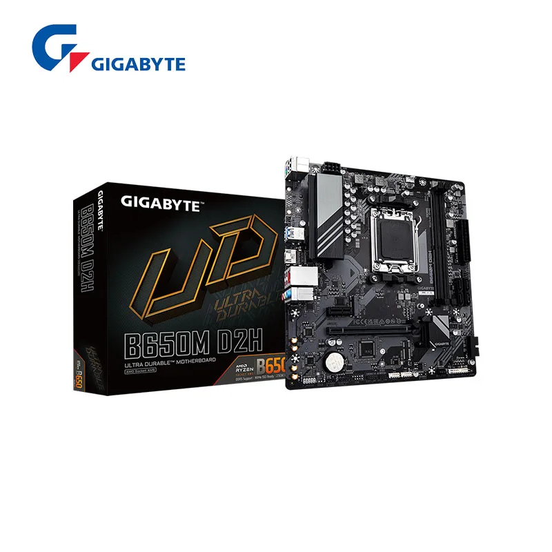 Motherboard-Gigabit-GA-B650M-D2H-AM5-LGA-1718-AMD-B650-Micro-ATX ...