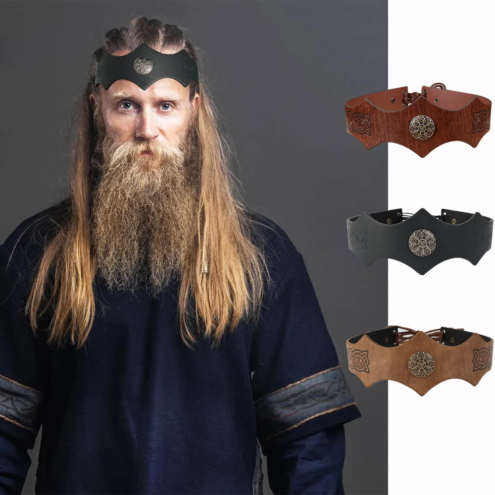 Medieval-Knight-Headband-Viking-King-Crown-Dress-Up-Halloween-Cosplay ...