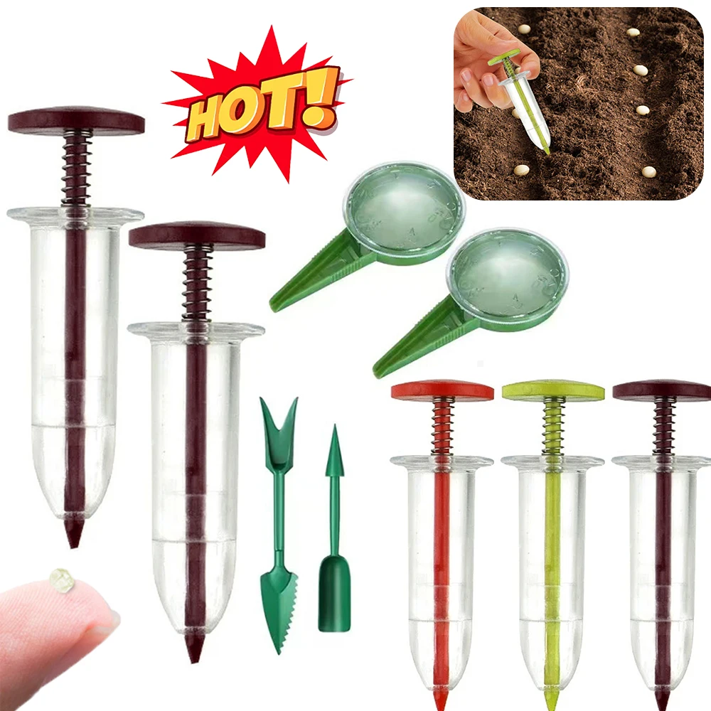 1-6pcs-Mini-Garden-Sowing-Seed-Dispenser-Handhold-Seedlings-Dibber ...