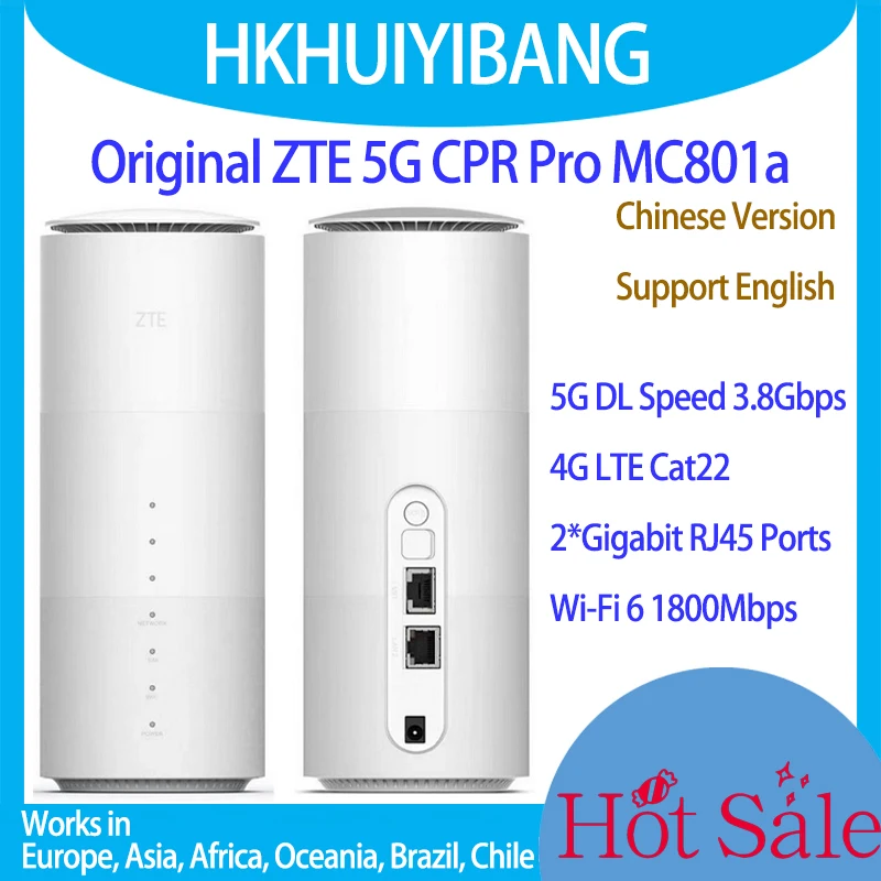Unlocked-ZTE-5G-Indoor-CPE-Router-MC801A-Dual-Band-4G-Cat22-LTE-WiFi-6 ...