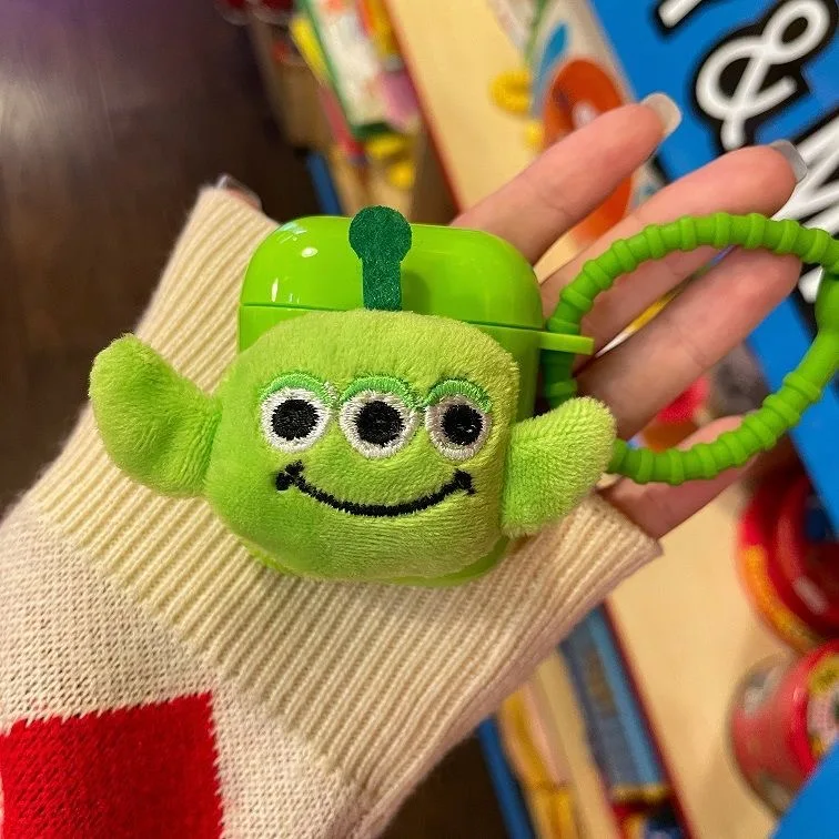 3d Plush Doll Disney Toy Story Alien Airpods 3 Case Apple Airpods 2 ...