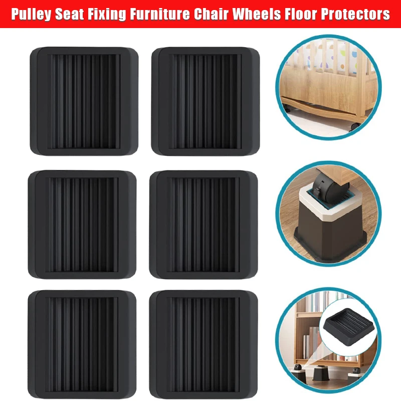 Polea-de-fijaci-n-de-asiento-de-muebles-protectores-de-suelo-de-Silla ...