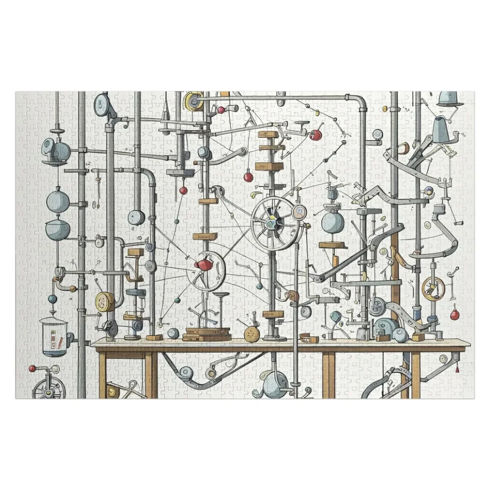 Rube Goldberg Machine Mark II Jigsaw Puzzle With Photo Novel Toys For ...