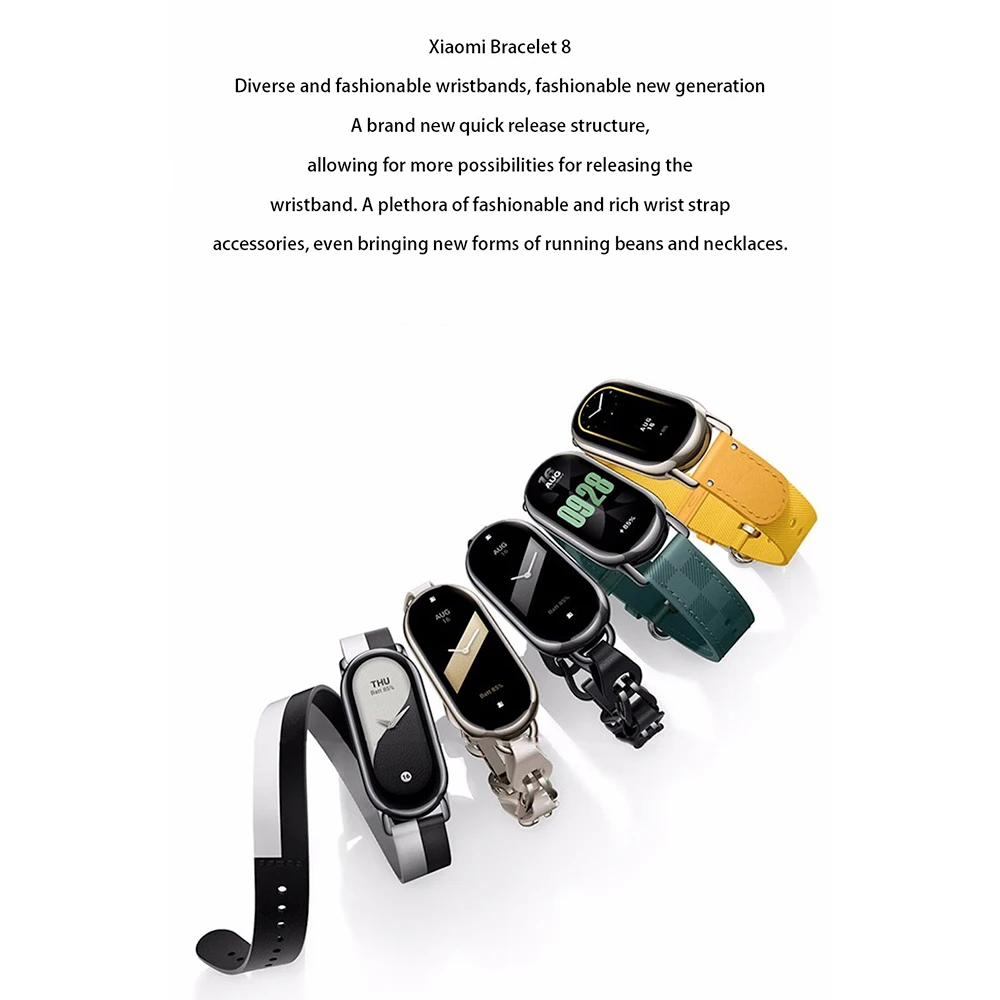 Pulsera-inteligente-Mi-Band-8-con-NFC-dispositivo-resistente-al-agua ...