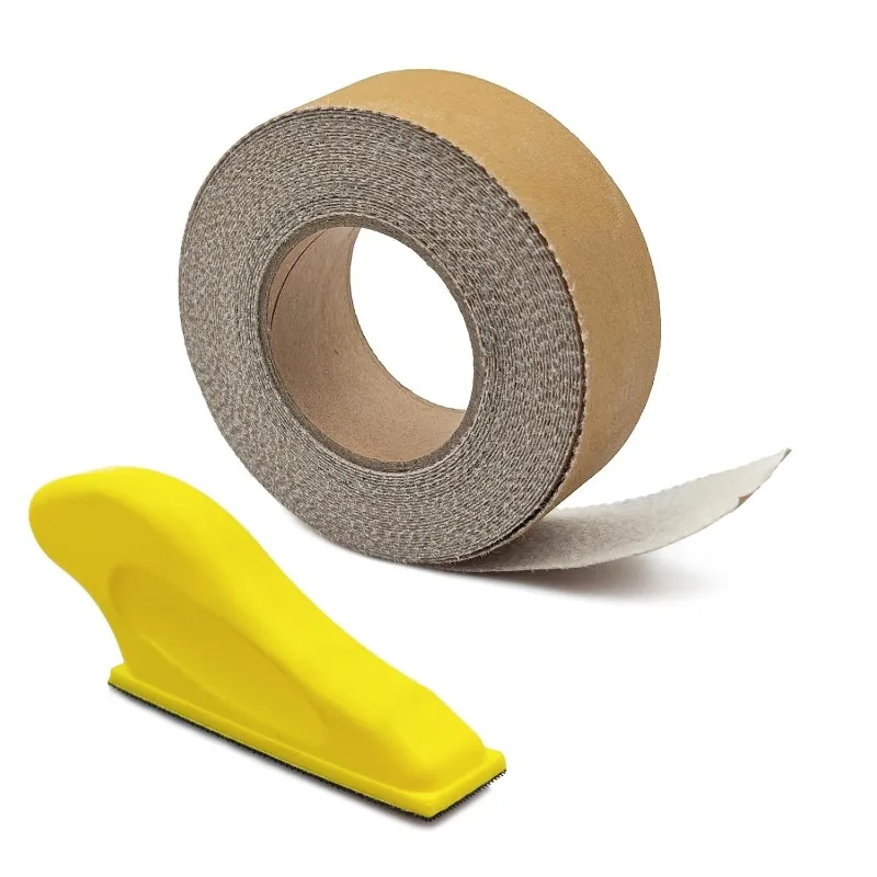 Hand Sander Kit Micro Sander Sand Paper Hoop and Loop Sandpaper with ...