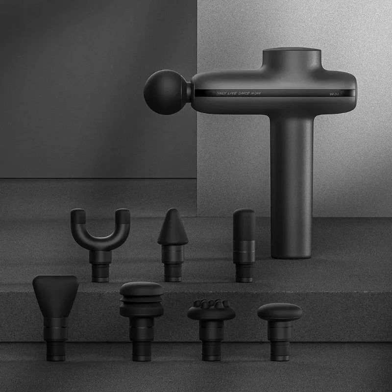 Wolonow arma de massagem inteligente dupla modo fascia gun pro 5 ...