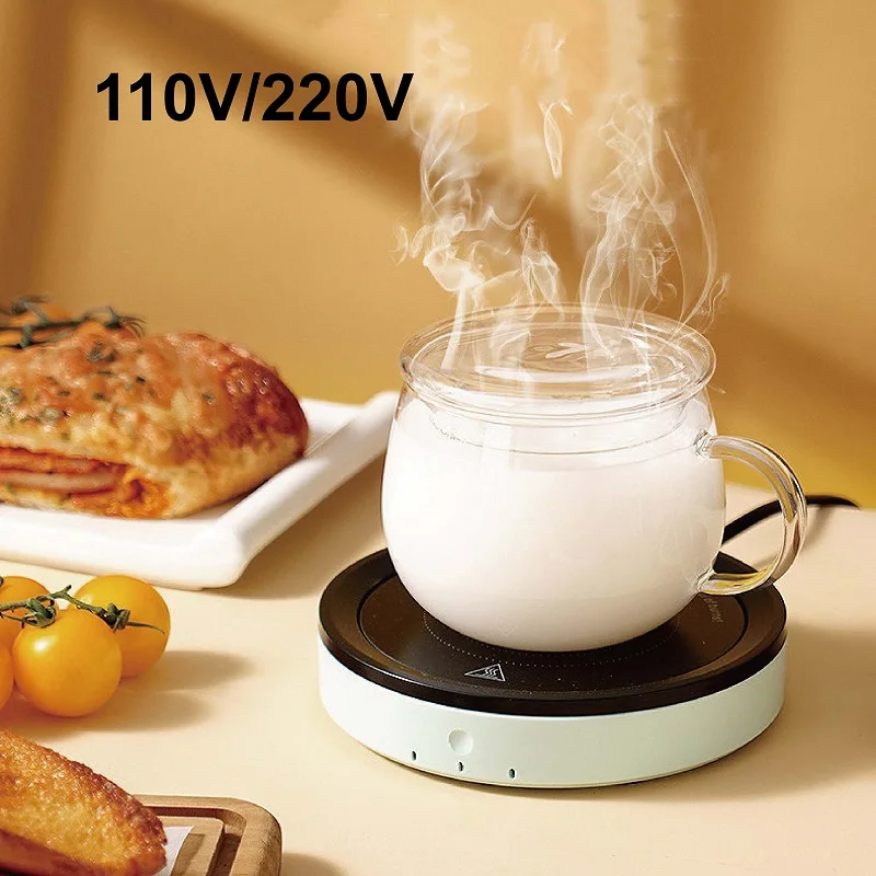 110V/220V Cup Heater 100°C Heating Thermostat Coaster Multi-function ...