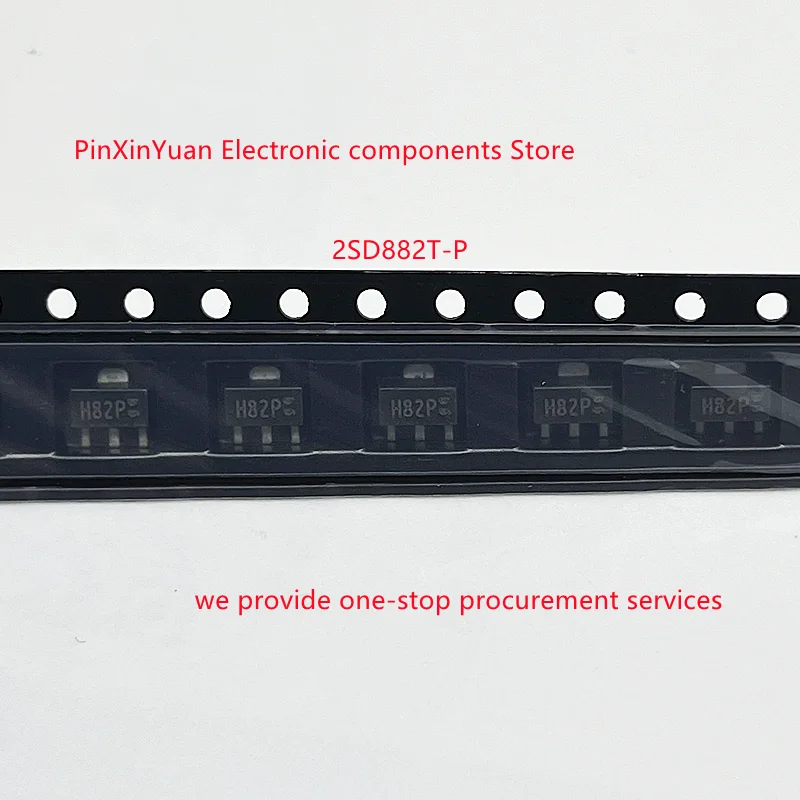 New original 2SD882T-P 2SD882T 2SD882 D882 SOT-89 3A 30V 500mW Screen ...