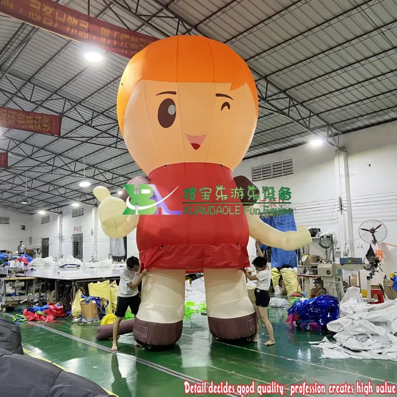 New-Design-Lovely-Inflatable-Girl-Thumb-Up-Cartoon-Inflatable ...