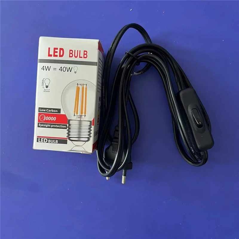 Lámpara de mesa de ratón de resina moderna LED E12, lámparas de mesa de ...