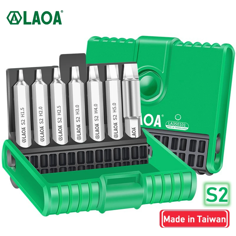LAOA-Screw-Extractor-S2-Alloy-Steel-Slide-Screw-Extractor-Torx-Hexgon ...