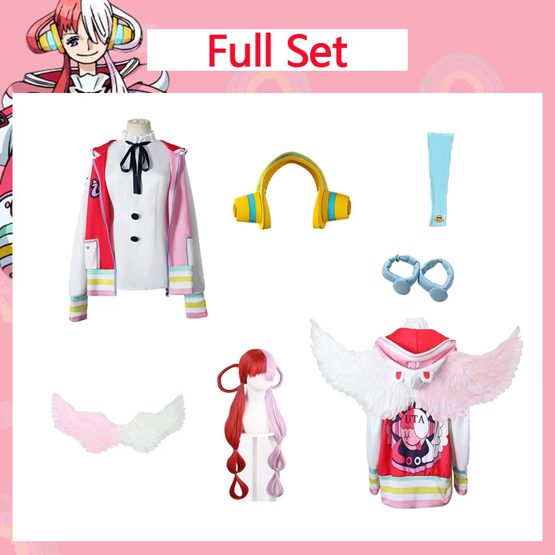 Anime-Uta-Cosplay-Costume-Film-Red-Uta-Clothes-Cute-Dress-Uniform ...