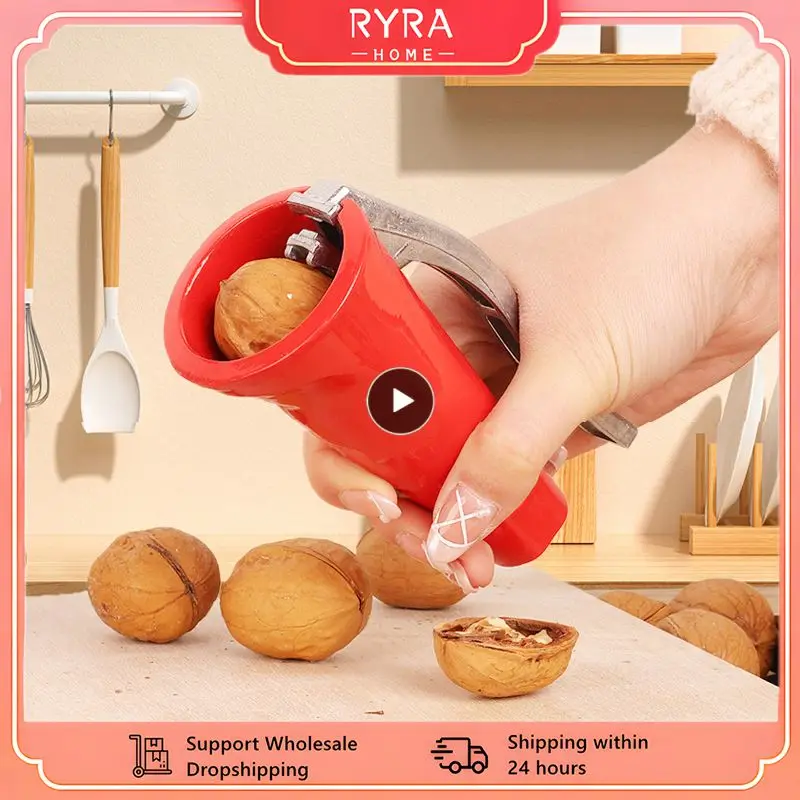 1-10PCS-Funnel-Nutcracker-Novel-Walnut-Opener-Pliers-Easy-To-Open ...
