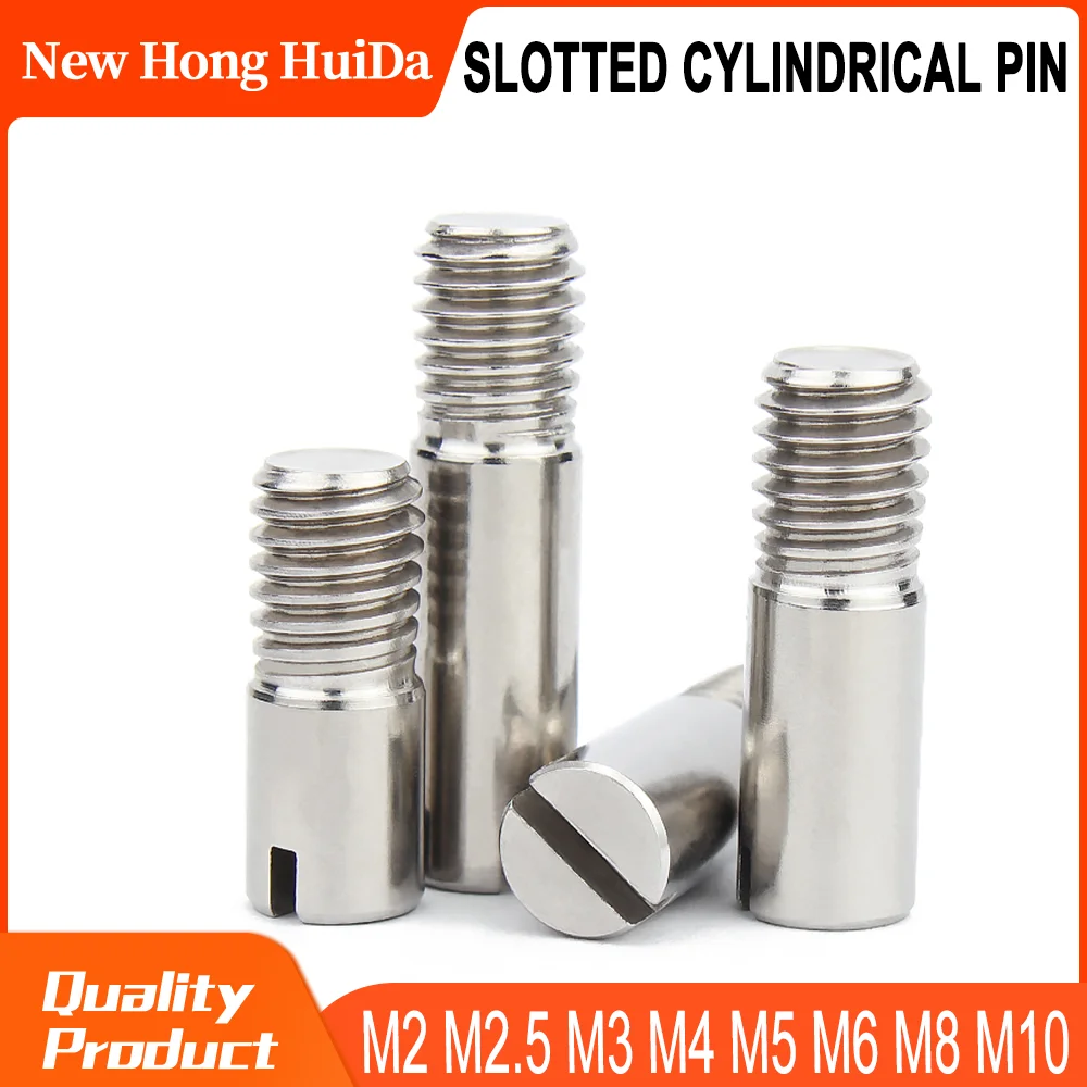M2 M2.5 M3 M4 M5 M6 M8 M10 Slotted Cylindrical Pin Dowel External ...