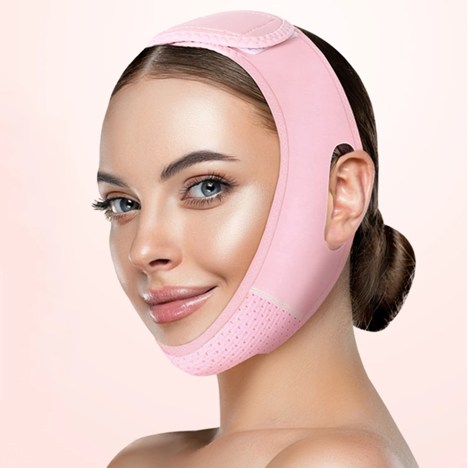 Reusable-Face-Strap-V-Line-Mask-Double-Chin-Reducer-Chin-Up-Patch-Chin ...