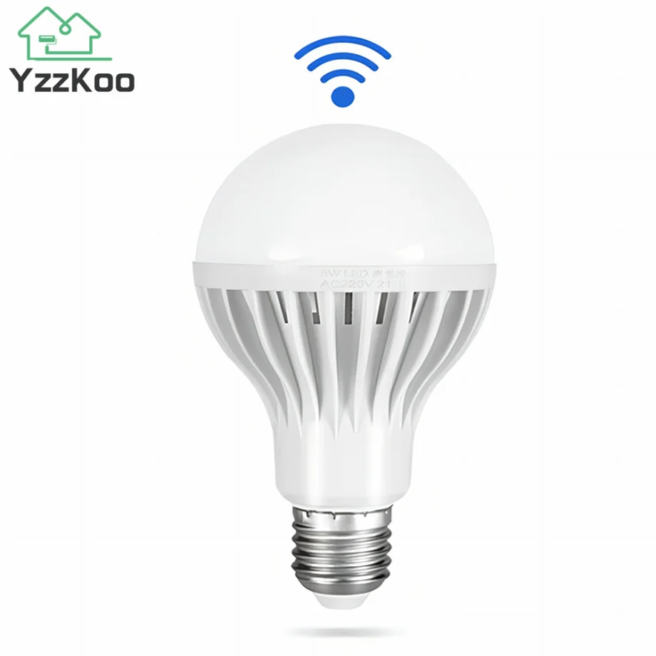 E27 LED 전구 모션 센서 램프 220V Led 전구 3W 5W 7W 9W 12W 사운드 라이트 모션 센서 조명과 스마트 Led 적외선 바디 램프| | - AliExpress