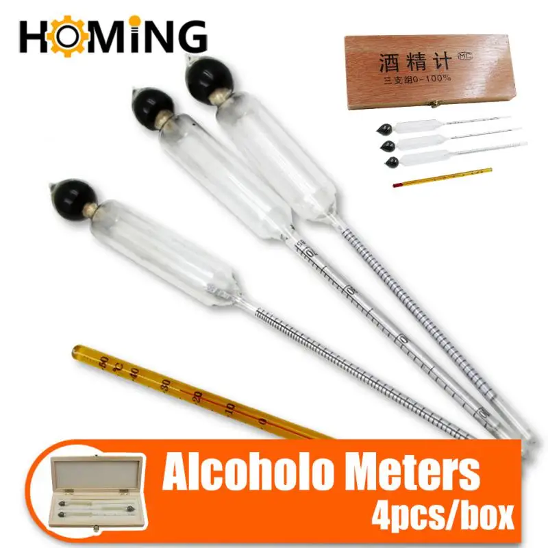 4PCS-set-0-100-Alcoholometers-Professional-Breathalyzer-Alcohol-Tester ...