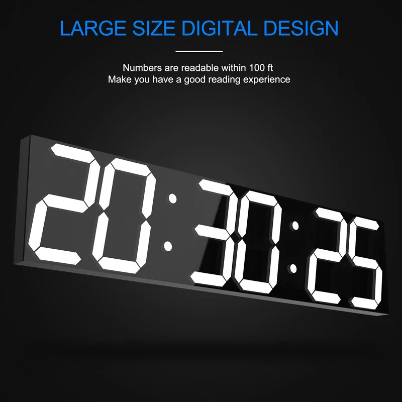 ChuHan-3D-Big-Screen-Digital-Timer-Oversize-LED-Display-Wall-Clock-6 ...