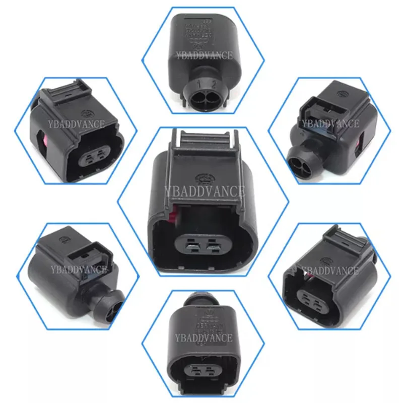 8K0973702 Female 2 Pin Flat Contact Housing Temperature Sensor ...