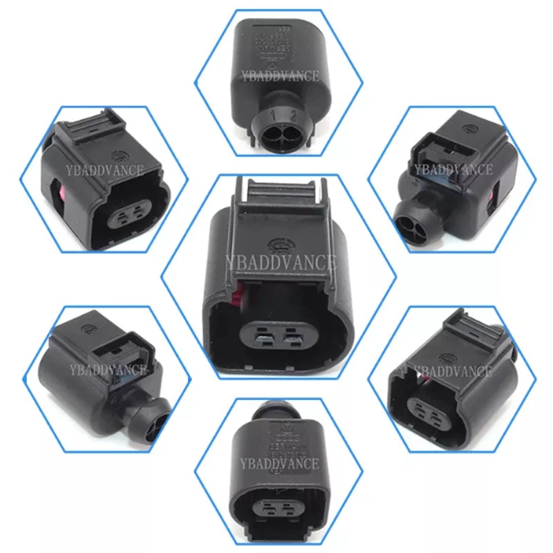 8k0973702 1.5 Mm 2 Pin Female Connector For V W G Olf A Udi S Koda ...