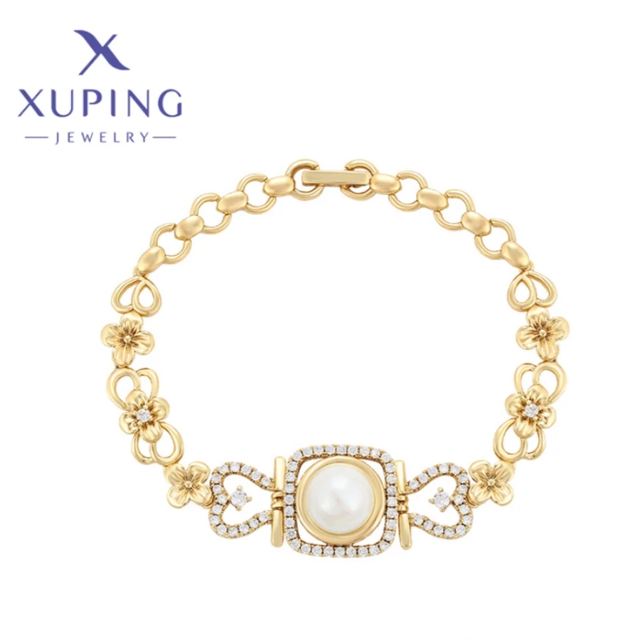 Xuping-Jewelry-New-Arrival-Fashion-Unique-Shape-Light-Gold-Color-Choker ...