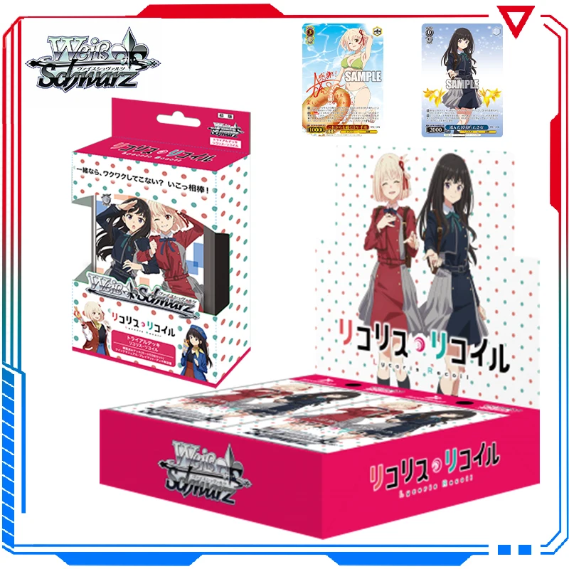Genuine-WS-Cards-Lycoris-Recoil-Booster-Pack-Nishikigi-Chisato-Original ...