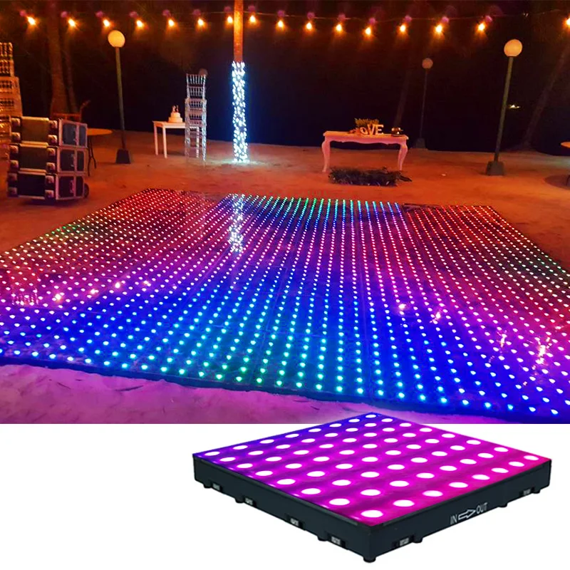 Pista De Baile Interactiva Con Leds Pantalla LED Interactiva Para La
