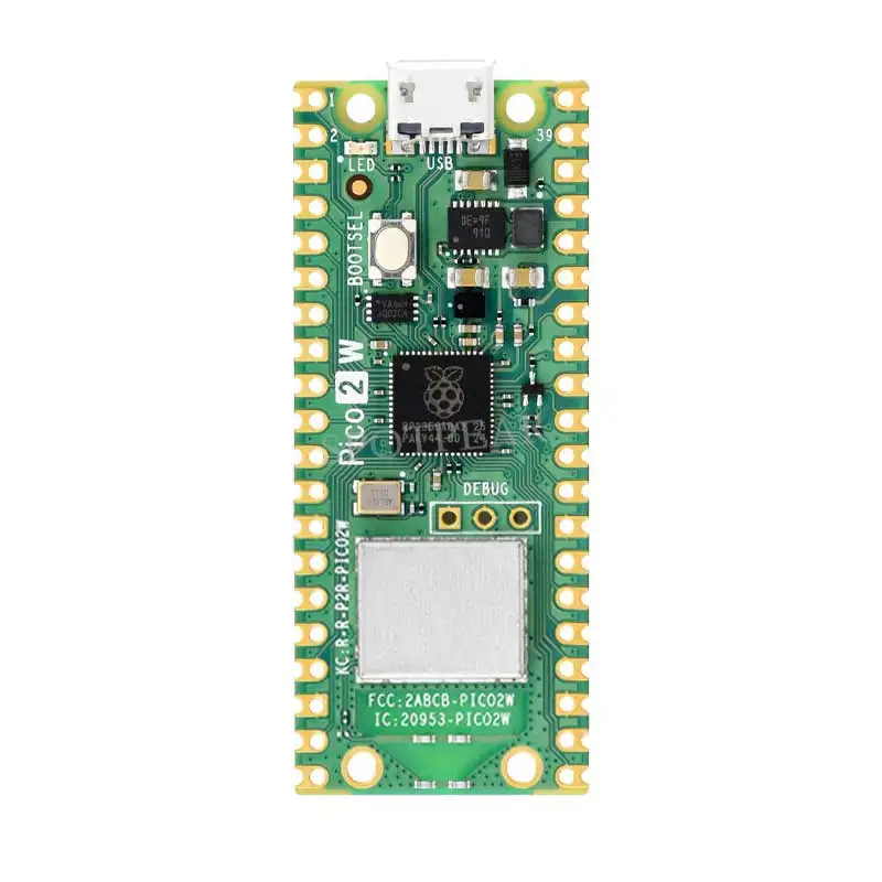Raspberry Pi RP2350 Pico2W Pico 2 W ARM Cortex-M33 And RISC-V Hazard3 ...