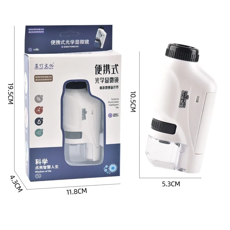 Mini-Pocket-Microscope-Kit-60-120x-Lab-Handheld-Microscope-Battery ...