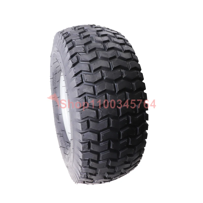 15x6.00-6 straight rib lawn garden tire with hub wheel for 168cc kart ...