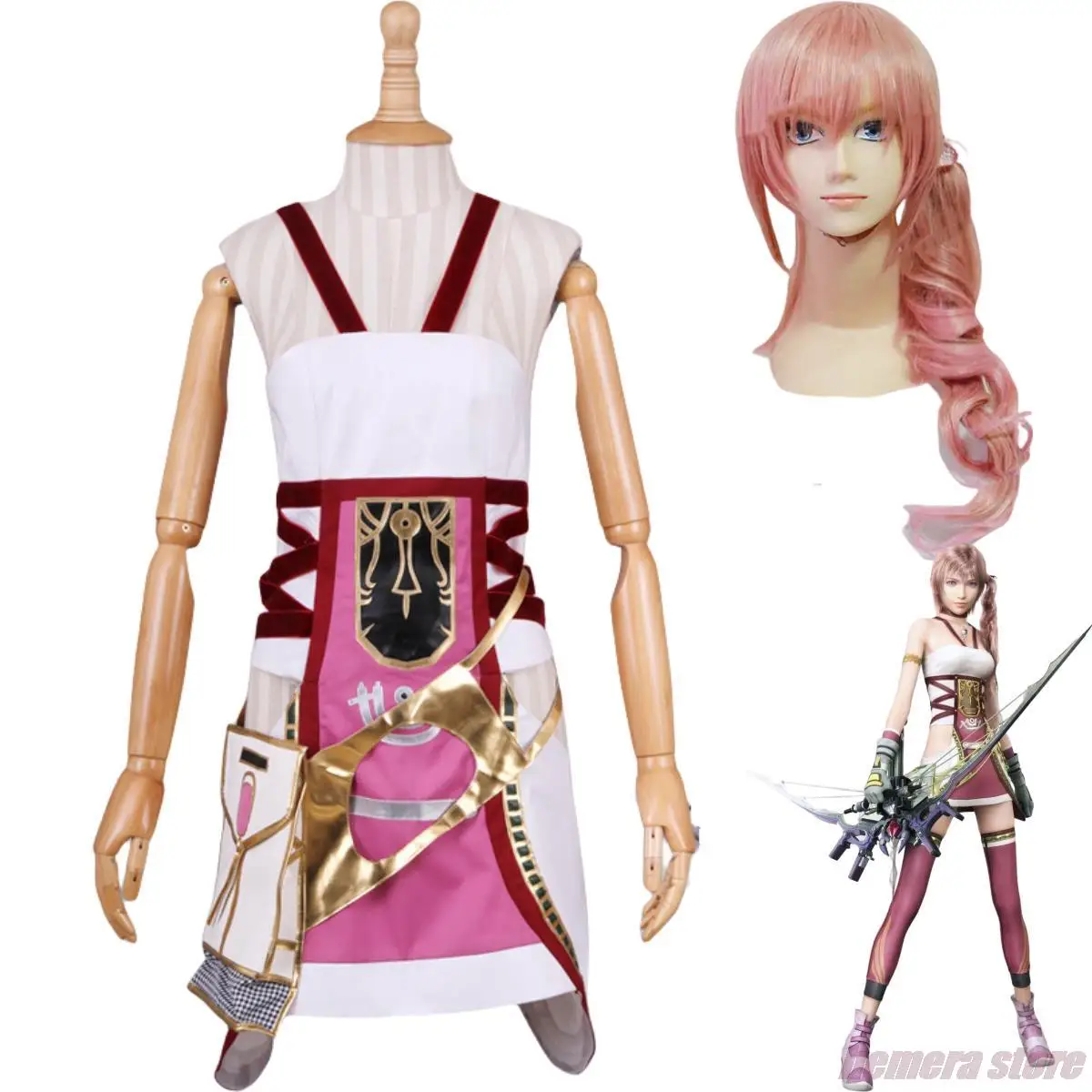 Lightning Final Fantasy Wig