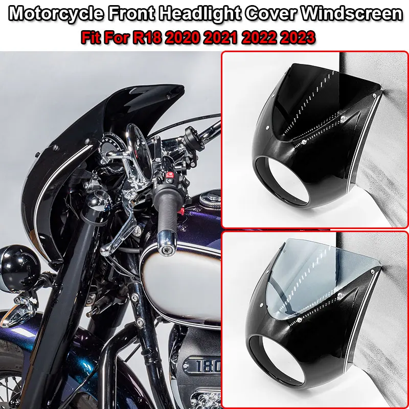 2023-R18-Motorcycle-Accessories-Headlight-Windscreen-Cover-Fit-For-BMW ...