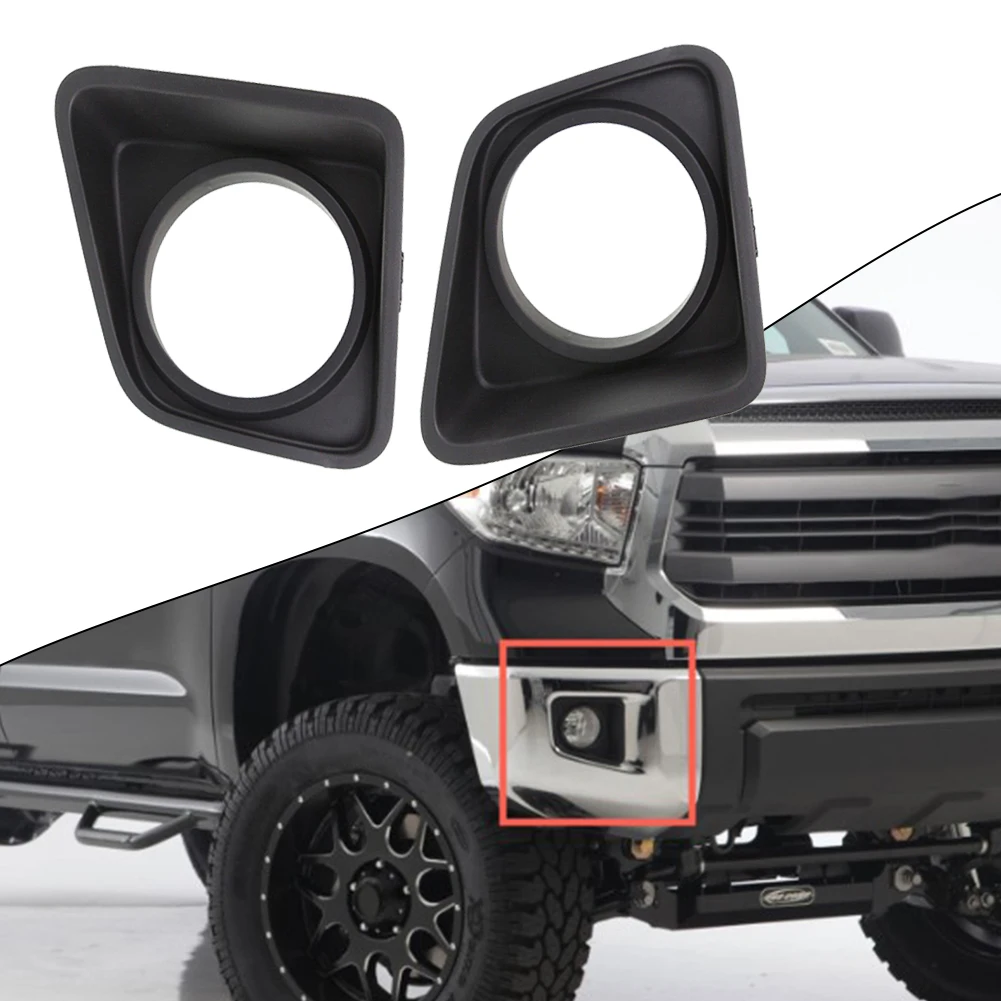 New Style Front Bumper Fog Light Cover Trim For Tundra 2014 2020 52127 ...