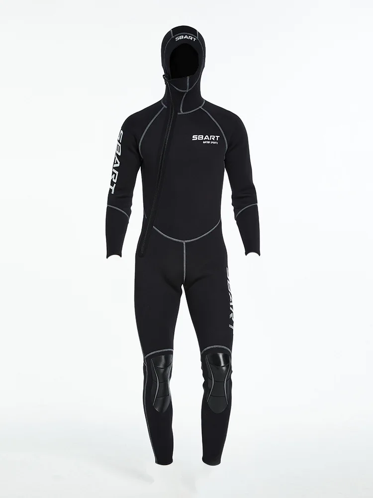 Black-Spearfishing-Wetsuits-Men-1-5mm-Neoprene-One-Pieces-Full-Body ...