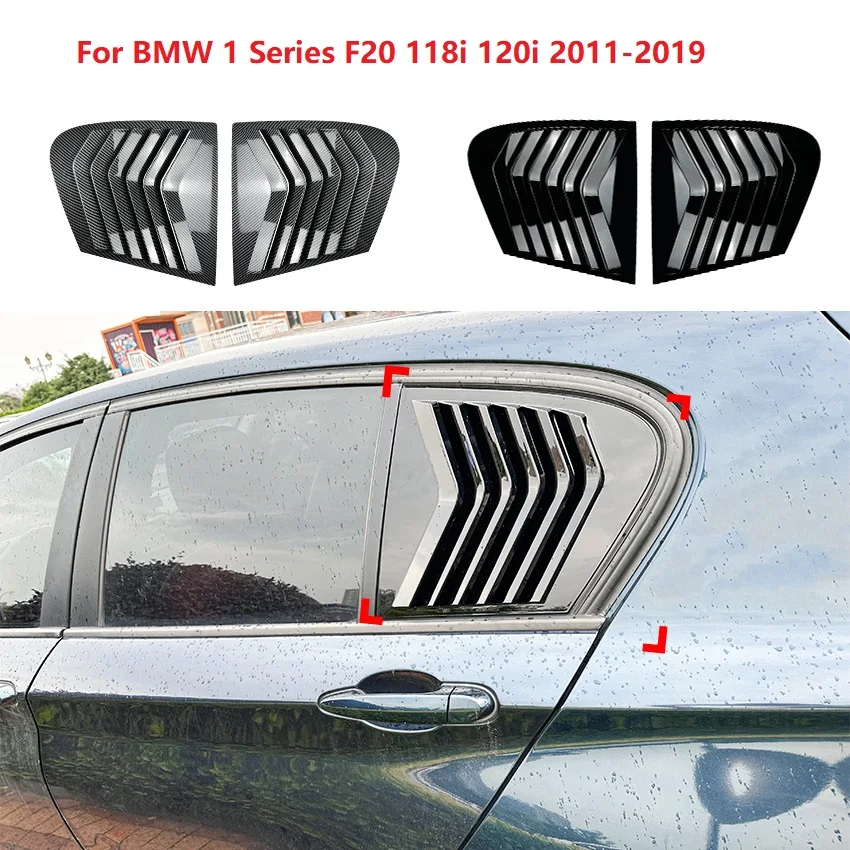 Carbon-Fiber-Triangular-Rear-Window-For-BMW-1-Series-F20-118i-120i-2011 ...