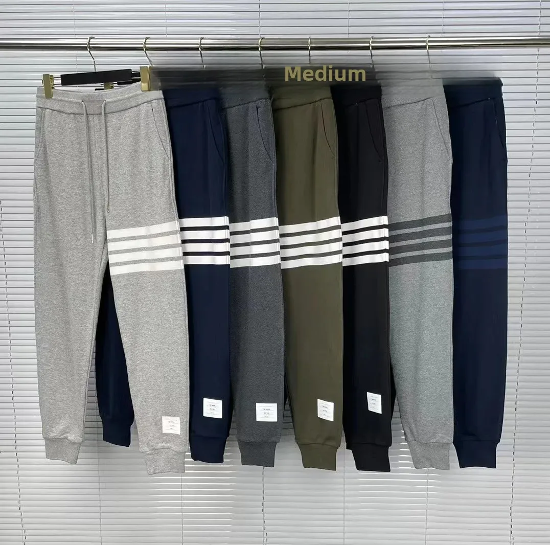 Classic-Cotton-Trousers-Loose-fit-Casual-Sports-Pants-Unisex-Tb-Four ...