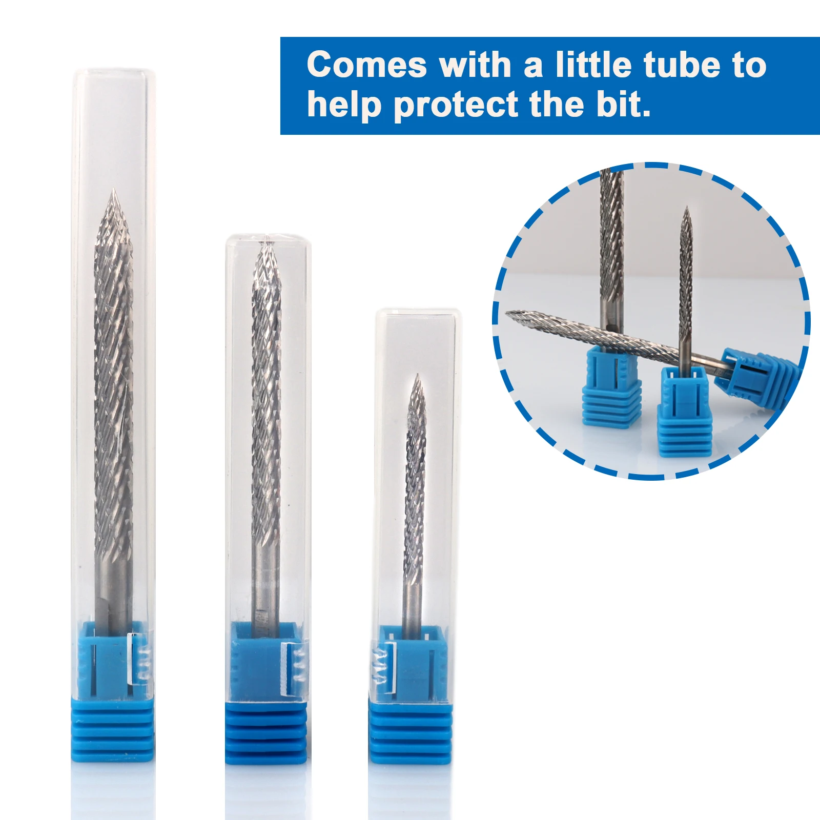 Carbide Carbon Steel Tire Repair Drill Bit Rotary Burrs Drill Bit 3/4.5 ...
