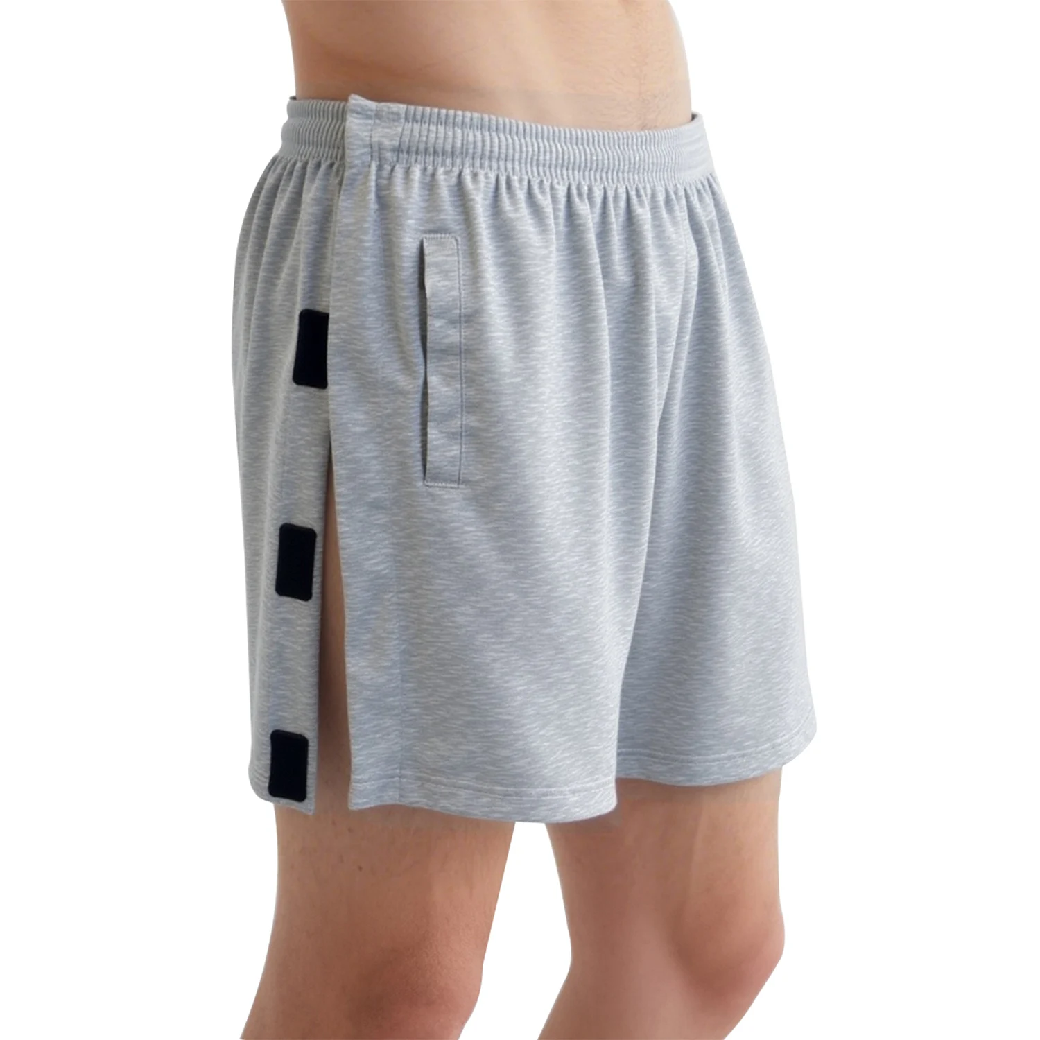 Men's and women's universal hip and knee surgery recovery shorts, men's ...