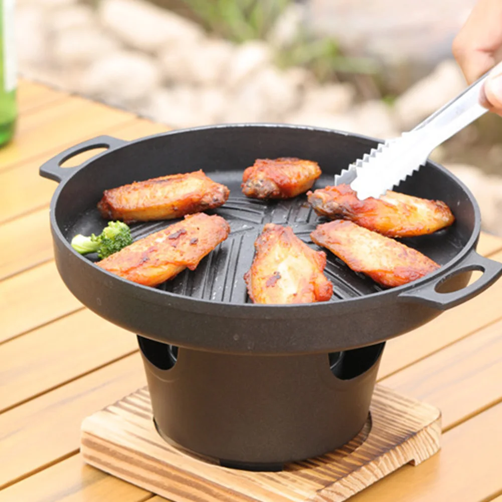 Japanese One Person Cooking Oven Mini BBQ Alcohol Stove Barbecue Grill ...