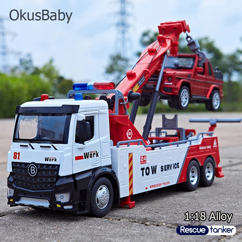 1-18-Alloy-Metal-Wrecker-Truck-Toy-With-2-Hook-Traffic-Road-Rescue ...