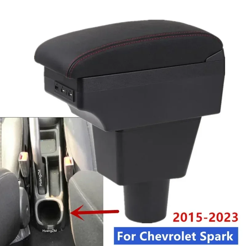 For-Chevrolet-Spark-Armrest-Box-For-Chevrolet-Spark-2015-2023-Center ...
