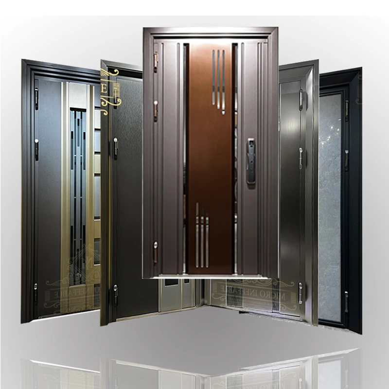 High-Quality-Home-Classical-Entry-Main-Steel-Single-Security-Door ...