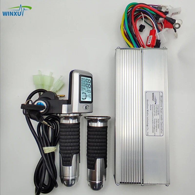 36V-48V-60V-1000W-40A-E-bike-Brushless-Motor-Universal-Controller-LCD ...
