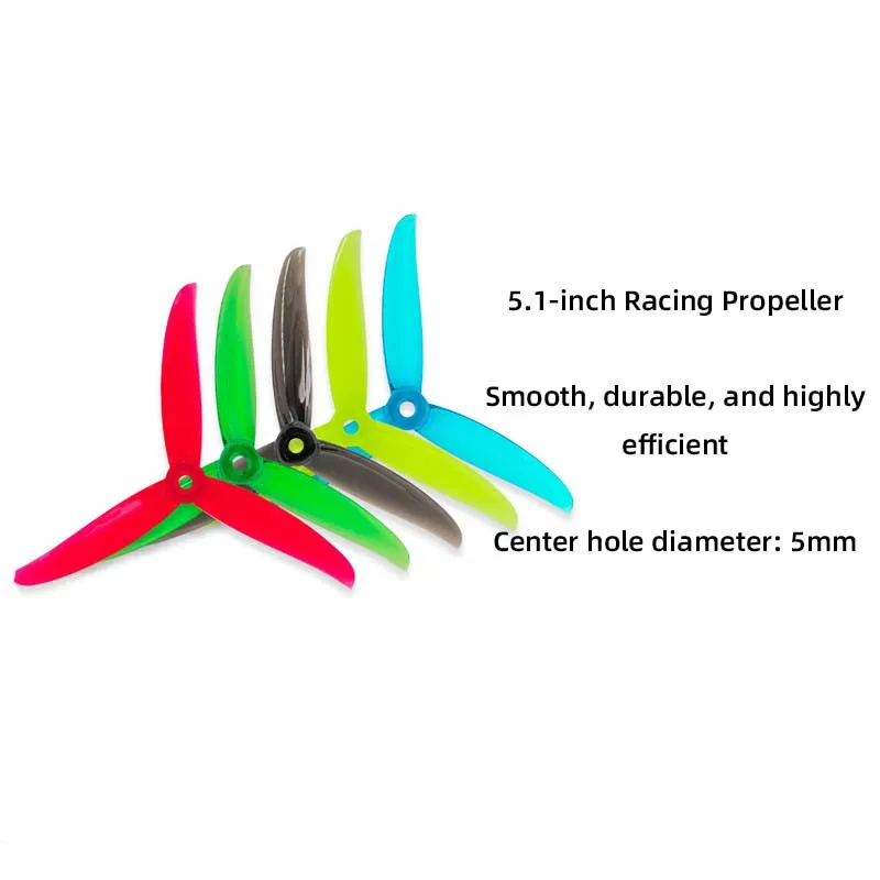 GENFAN Vannystyle 5136-3 Three-blade 5-inch racing flower Flying ...